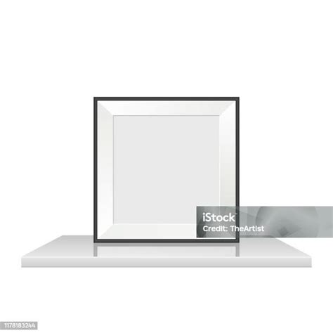 흰색 배경에 격리 된 사실적인 사진 프레임 벡터 디자인 그림 0명에 대한 스톡 벡터 아트 및 기타 이미지 0명 공란 광고 Istock