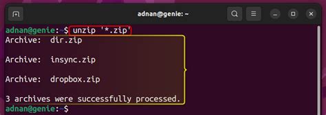 How To Zip A Folder In Ubuntu Linux Linux Genie