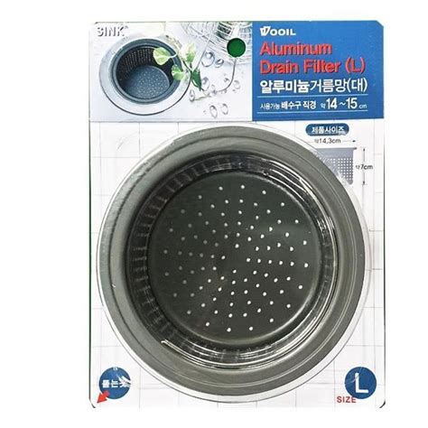 싱크대 배수구 거름망 일반형 대형 W 홈플러스 택배배송