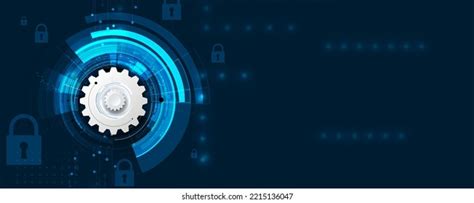 Cyber Security Information Network Protection Future Stock Vector Royalty Free 2215136047