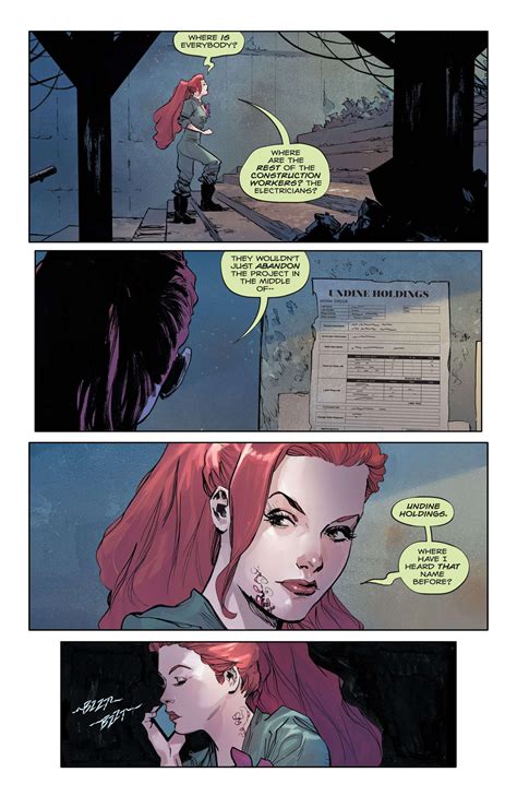 Poison Ivy 14 5 Page Preview And Covers Released By Dc Comics
