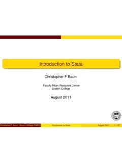 Introduction To Stata Introduction To Stata Pdf PDF4PRO