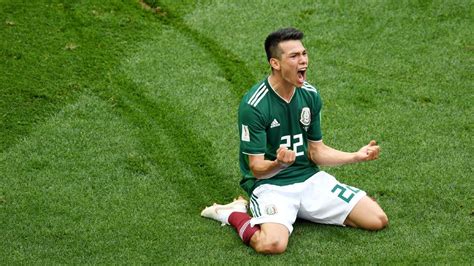 Mexico Stars Lozano Ochoa Commemorate 2018 World Cup Win Vs Germany