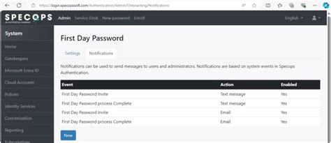 Configuring The Initial Password For Remote Onboarding