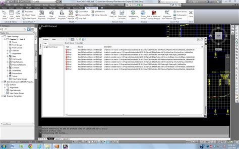 Pipe Network Problem Using Draw Parts In Profile Autodesk Community