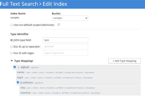 Data Structures And Full Text Search Indexing In Couchbase