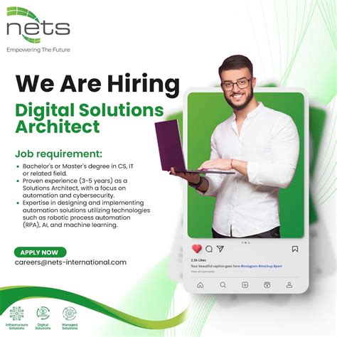 Dsa Solutionarchitect Jobopenings Nets Londonjobs Rohit Kumar