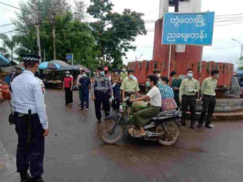 တွံတေးတွင် စစ်တပ်လက်အောက်ခံ ပျူစောထီး ခေါ် ပြည်သူ့စစ် စစ်ဆေးရေးဂိတ်ကို