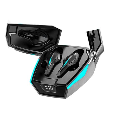 Безжични аудио слушалки Gemevo Future X слушалки за игри за телефон с цифров дисплей Bluetooth