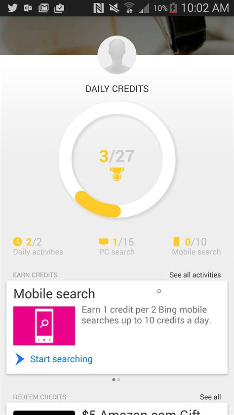 Bing Rewards Slyly Pushes Bing Searches On Ios Android With Slick Update Pcworld