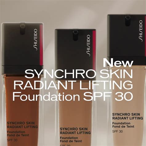 Shiseido Synchro Skin Radiant Lifting Foundation SPF 30