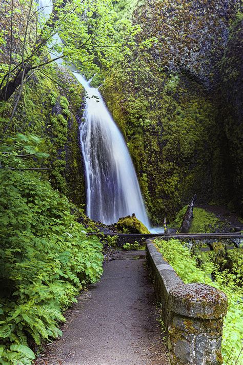 Wahkeena Falls Photograph By Jerad Roberts Fine Art America