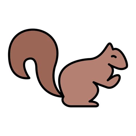 100 000 Squirrel Outline Vector Images Depositphotos