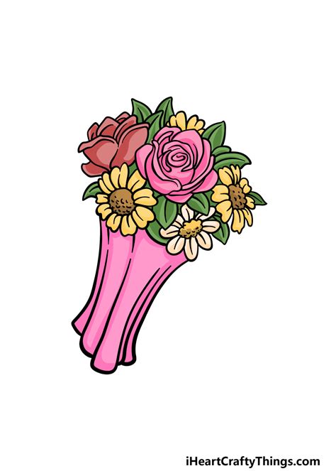 easy way to draw a bouquet of flowers at eddie garcia blog