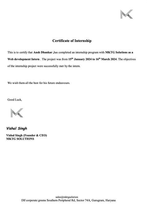 Ansh Dhankhar On Linkedin Intern Webdevelopment Html Css