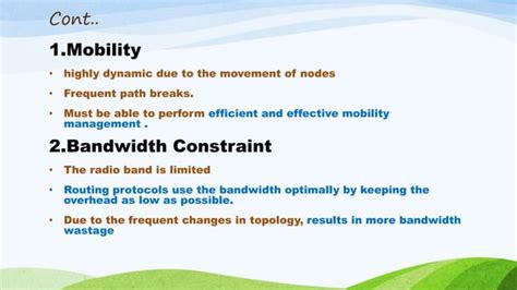 Manet Routing Protocols Issues And Classifications Pptx Computer