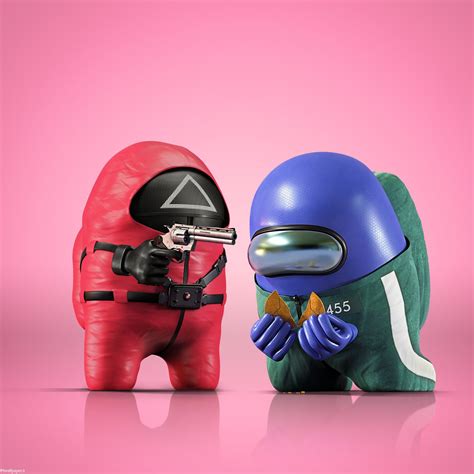 عکس پروفایل بامزه از سریال اسکویید گیم اِم والپیپر