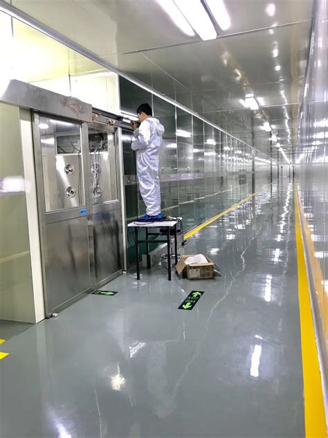 我司承接某大型电子厂34套自动平移门风淋室全部安装验收完毕 广州灵洁环境科技有限公司官网 高效 初效 中效 耐高温高效 中效袋式过滤器 高效