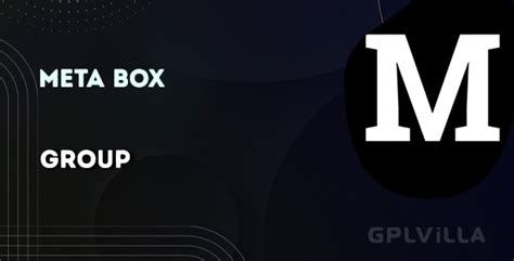 meta box group gplvilla