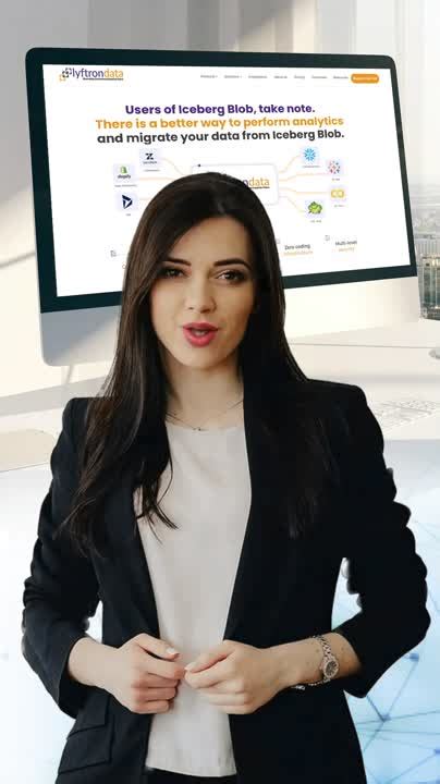 Lyftrondata On Linkedin Iceberg Blob Etl Iceberg Blob Bi