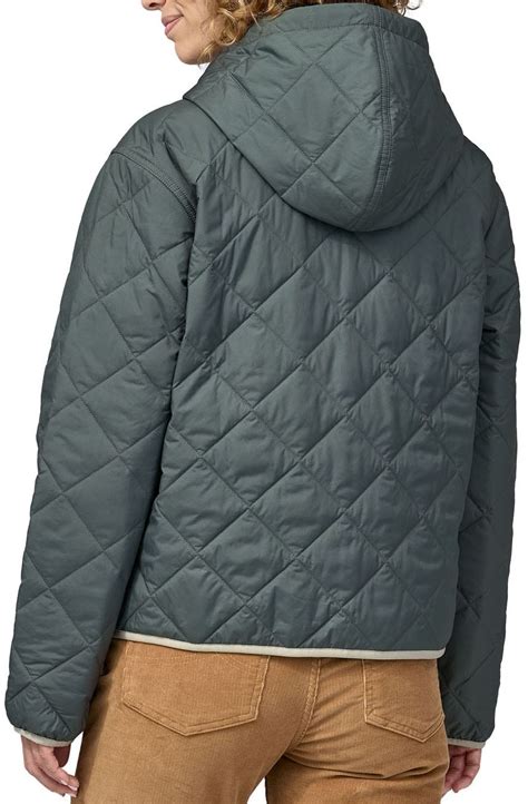 Patagonia Womens Diamond Quilt Bomber Hoody Jacket Tactics