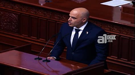 Хаос во Собрание Се свири на труби пратениците од власта се држат за глава Ковачевски држи