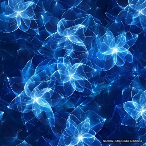 Ai创作图梦幻蓝水晶立体图案 浅蓝色花瓣背景 深蓝色浪漫深邃花纹 蓝色梦幻图案 深蓝色花瓣 生物发光的花瓣 梦幻蓝水晶立体背景 星光背景花型 水晶蓝色底纹 酷炫蓝水晶立体背景 奢华底纹蓝色底纹