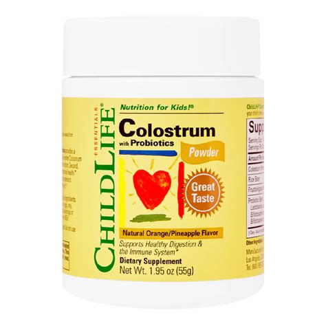 Secom Colostrum Cu Probiotice Pentru Copii 50 Grame