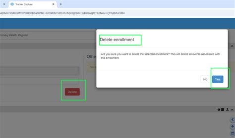 How To Restore Soft Deleted Enrollments Support Assistance Technique Dhis2 Community