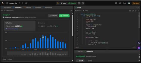 Muhammad Hashir Awaiz On Linkedin Leetcode Problemsolving