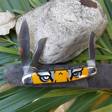 Jimmy Sabo Custom Made Tiger Eyes Sabre Knife Sabre Japan Knives