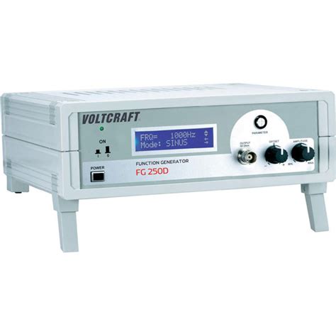 Voltcraft Fg 250d Function And Frequency Generator Rapid Electronics