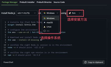 Node js 安装配置 fnm 安装nodejs CSDN博客