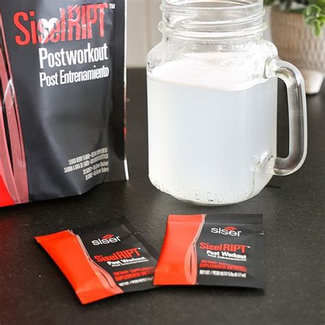 Siselript Post Workout Clinically Proven Muscle Recovery Sisel International Orphan