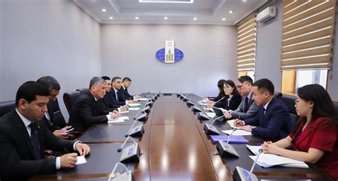 ТӨРИЙН НАРИЙН БИЧГИЙН ДАРГА Л МӨНХТҮШИГ ТУРКМЕНИСТАН УЛСЫН СОЁЛЫН ДЭД САЙД Н ШИРИМОВ ТОЙ УУЛЗАВ