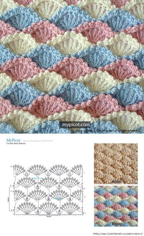 Красивый узор для пледа