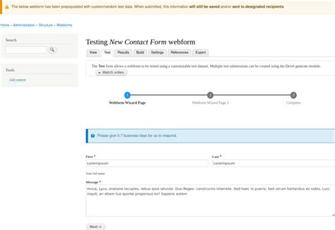Configuring Drupal 9 Webforms Inmotion Hosting Support Center