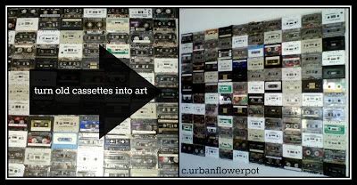 Turn Old Cassettes Into Art That Rocks What To Do With Cassette