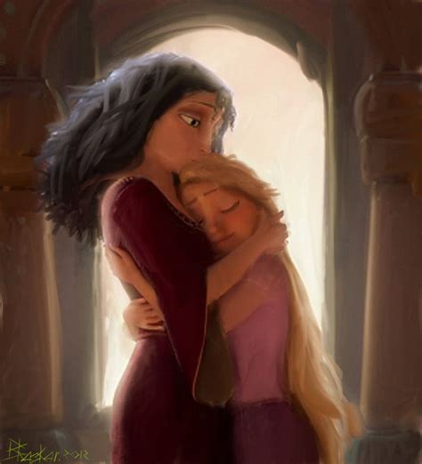 Mother Gothel And Rapunzel By Bhaskar655 Rapunzel Walt Disney