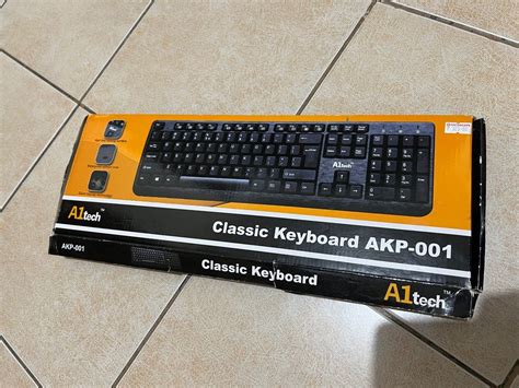 A Tech Classic Keyboard Computers Tech Parts Accessories Computer Keyboard On Carousell