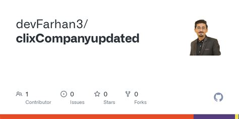 Github Devfarhan3clixcompanyupdated