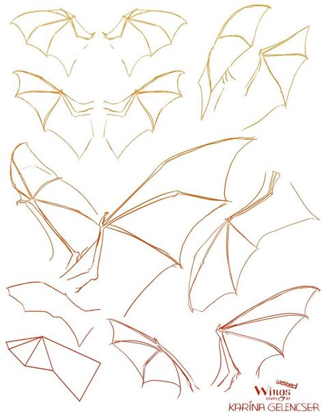 How To Draw Dragon Wings Step By Step Drawing Guide By Dawn Artofit