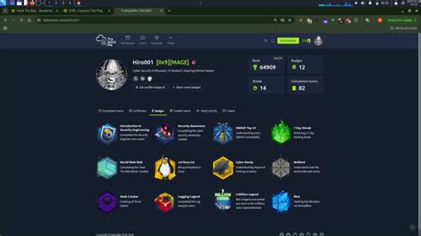 My 14 Day Tryhackme Challenge Progress And Challenges Manjil Katuwal Posted On The Topic