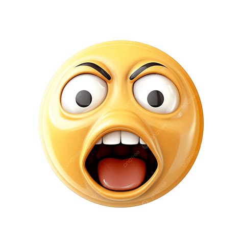 Scream Emoji Face