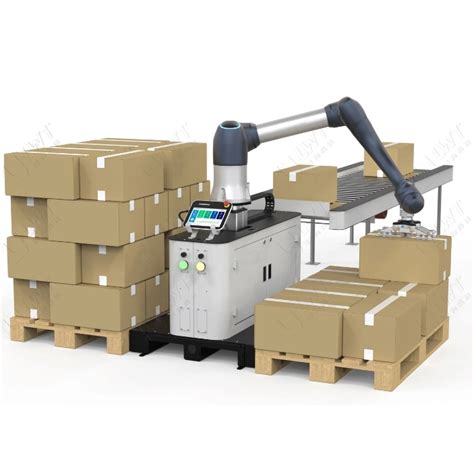 Automatic Robot Palletizing Stacking Machine Collaborative Robots Palletizer Carton Case