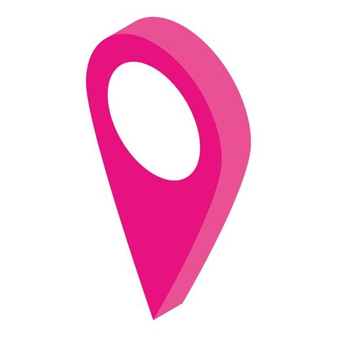 gps pin map icon isometric style 15382007 vector art at vecteezy