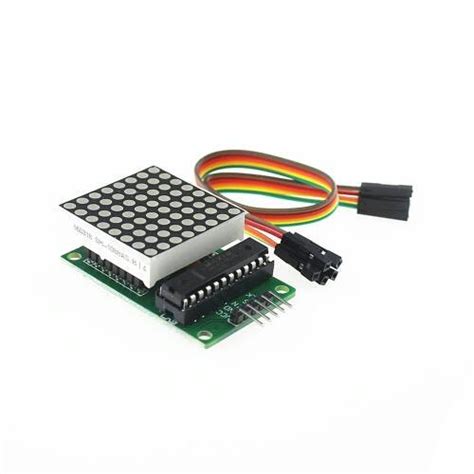 Jual Dot Matrix Module 8x8 Led Max7219 Dip For Arduino Library Kota