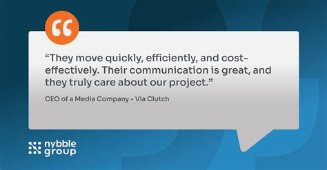 Nybble Group On Linkedin Today We Want To Share A Fantastic Review From A Client 𝐚 𝐕𝐢𝐝𝐞𝐨