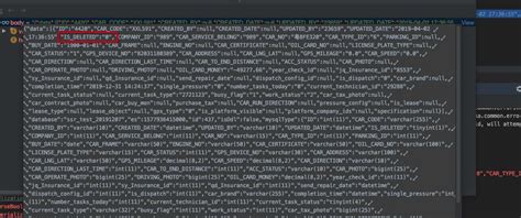 Regarding The Type As Tinyint Format · Issue 2520 · Alibabacanal · Github