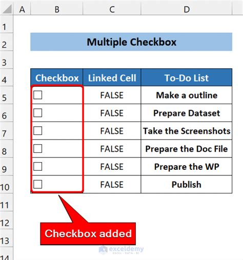 Excel Checkbox If Checked Then Change Cell Color 2 Methods